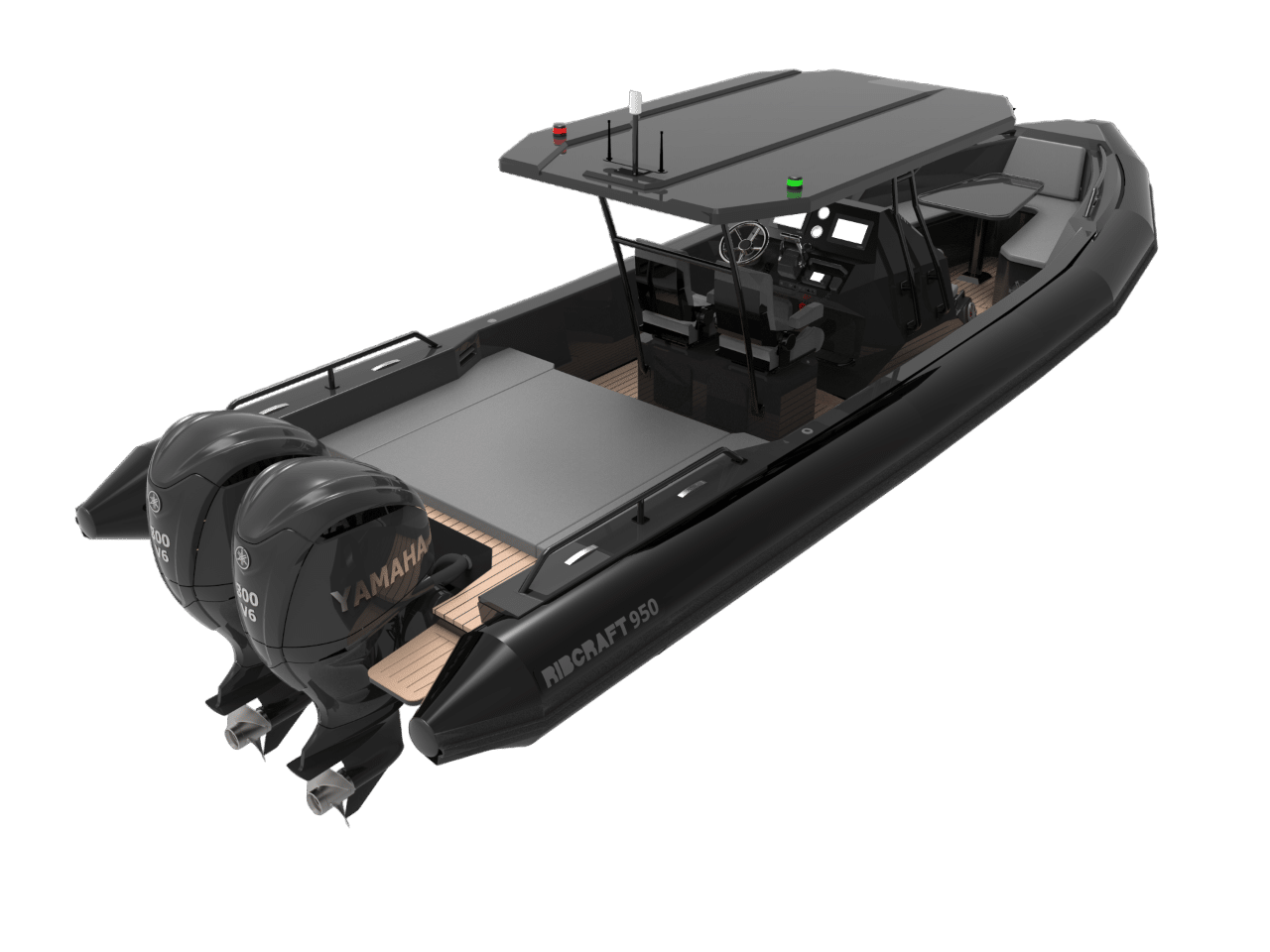 Custom-Made 9.5M RIB Boat | 9/10 Metre RIB Boats | Ribcraft Leisure